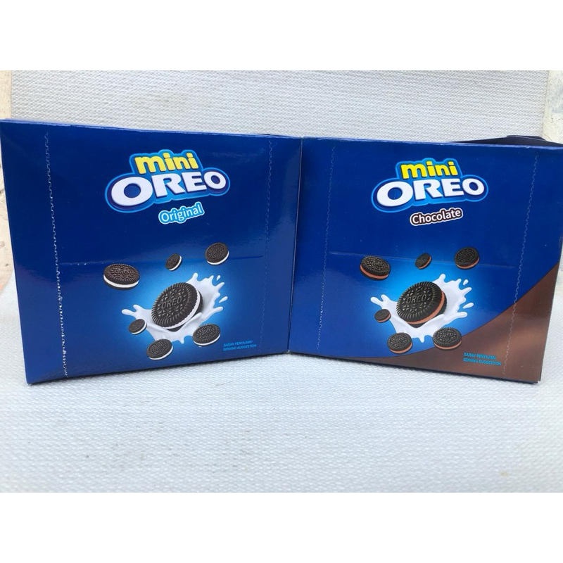 Jual Mini Oreo 1 box isi 10 bungkus | Shopee Indonesia