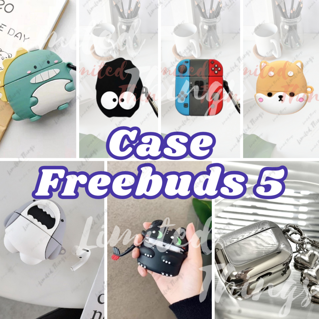 Jual PREMIUM SOFT CASE Huawei Freebuds 5 Character Lucu Silikon ...