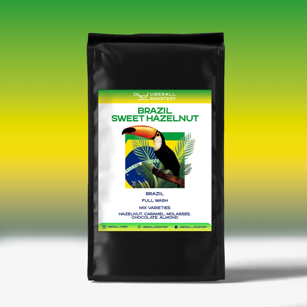 Jual Kopi Espresso Arabika Brazil Sweet Hazelnut by Uberall Roastery ...