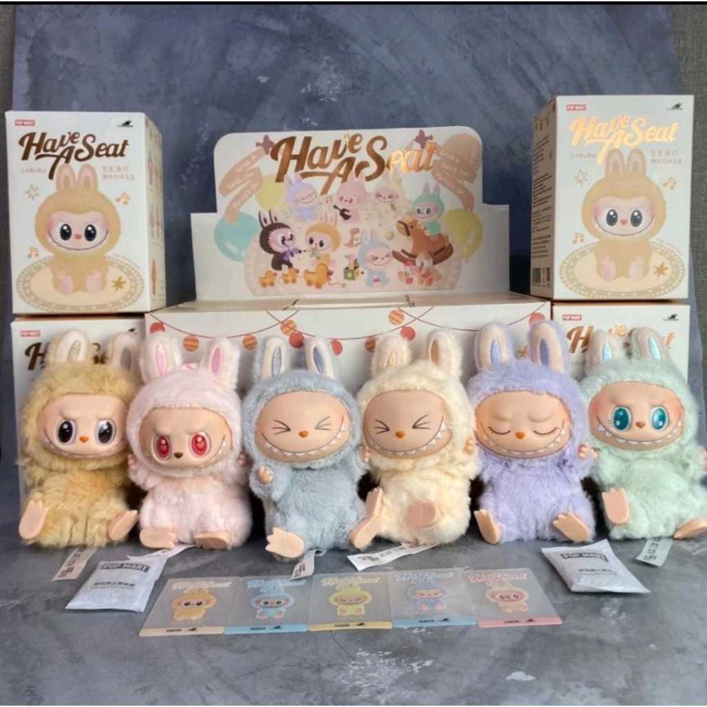 Jual Boneka Labubu V2 / Have A Seat Labubu / The Monster Labubu ...