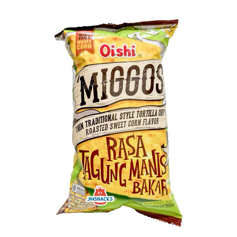Jual [PROMO!!] Oishi Miggos Jagung Bakar 55gr - makanan ringan snack ...