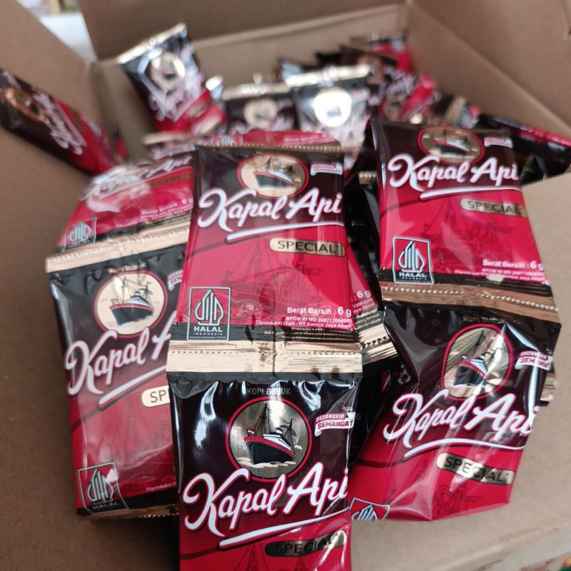 Jual Kapal Api mini 6g X 1 renceng | Shopee Indonesia