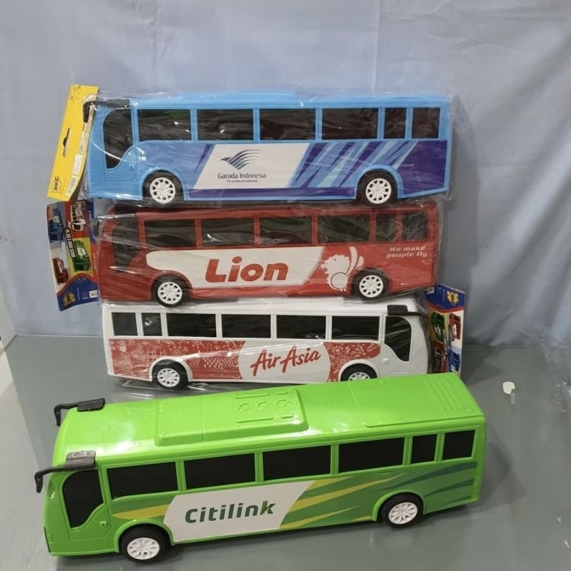 Jual Mainan Anak Mobil Bus Air Crew Premium Citilink AirAsia Lion ...