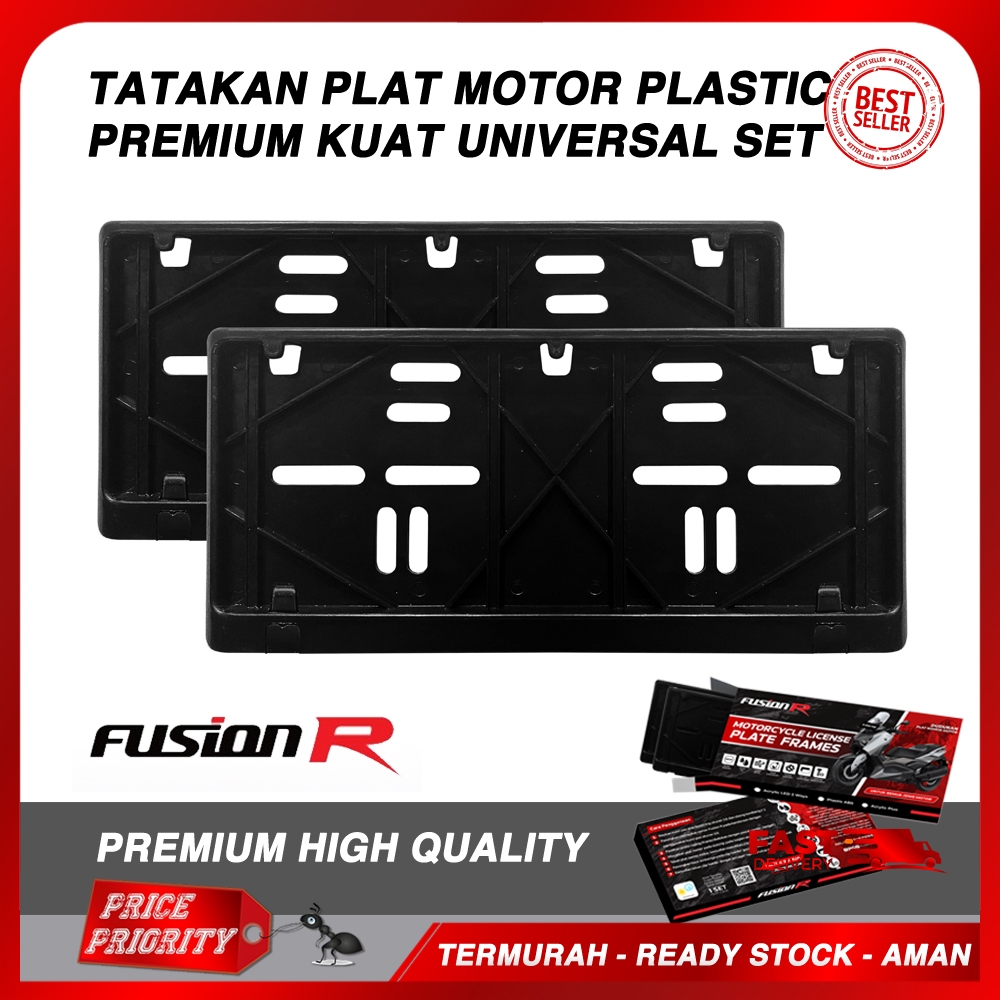 Jual Fusion R Tempat Cover Dudukan Frame Plat Nomor Motor Premium ...