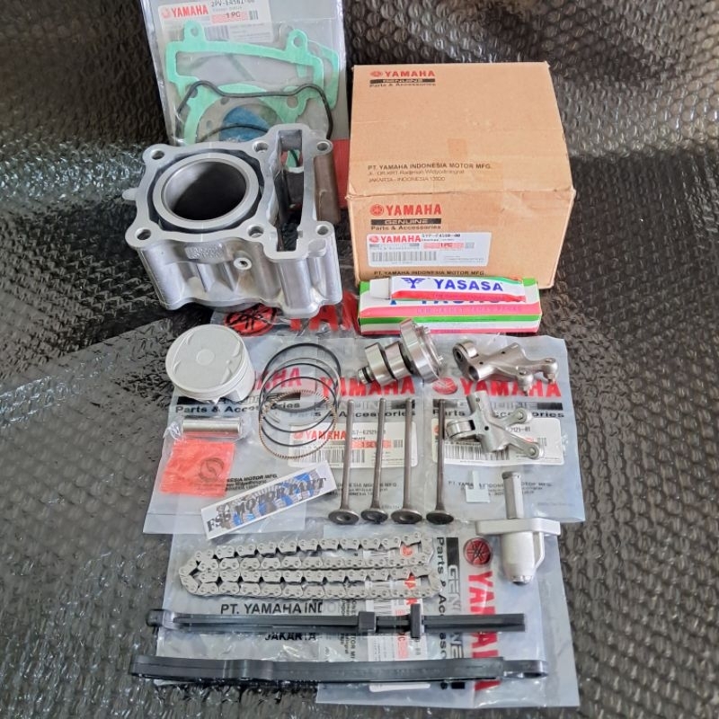 Jual Paket Blok Seher 5YP Cylinder Komplit Yamaha Jupiter Mx Old Jupiter Mx New 9 Item | Shopee ...