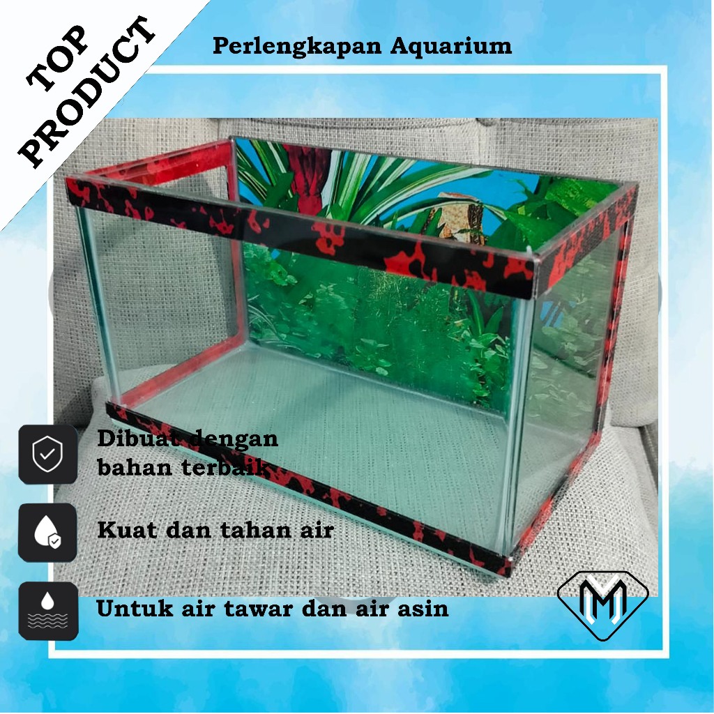 Jual aquarium minimalis full set aquarium set lengkap variasi yang ...