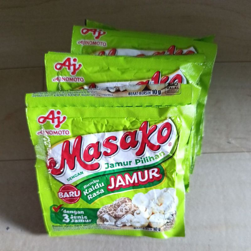 Jual masako Kaldu Jamur Ajinomoto Renteng 10gr | Shopee Indonesia