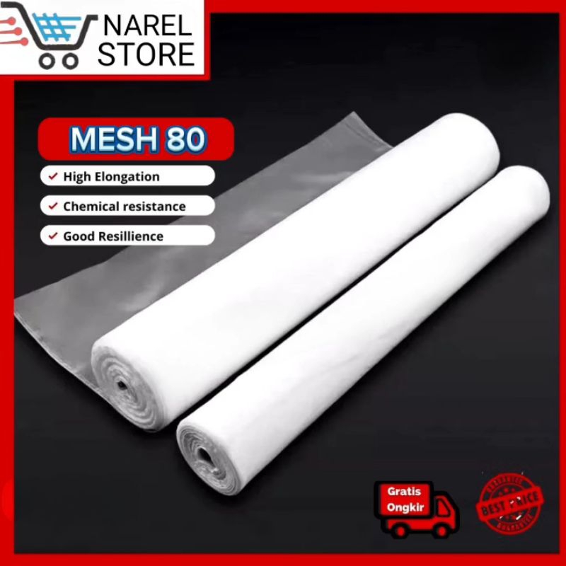 Jual kain saringan nyelon mesh 80 | Shopee Indonesia