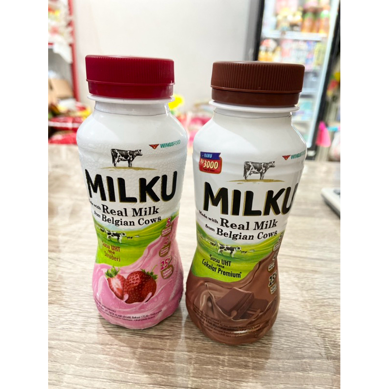 Jual Susu Uht Milku botol | Shopee Indonesia