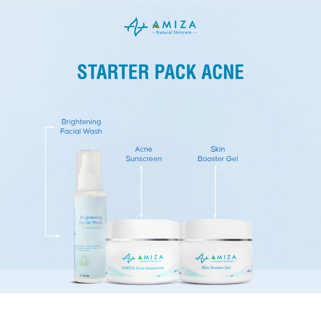 Jual STARTER PACK ACNE AMIZA | Shopee Indonesia