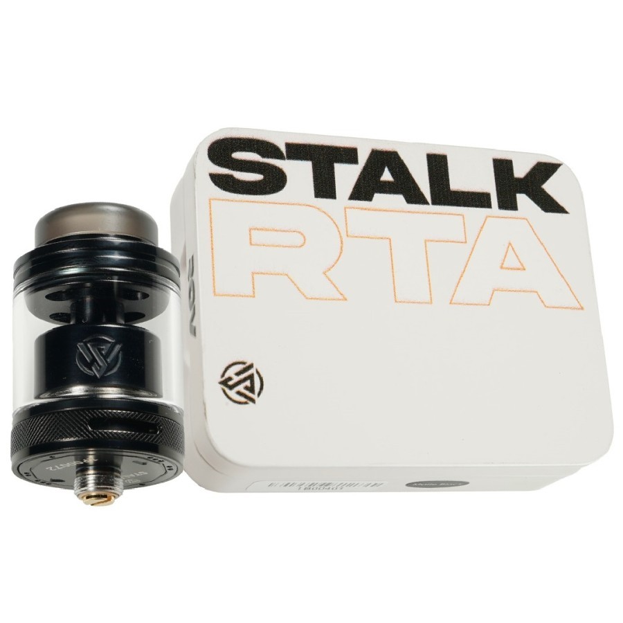 Jual RTA Stalk Polished Black 22MM Single Coil 100% Authentic by ROV ...