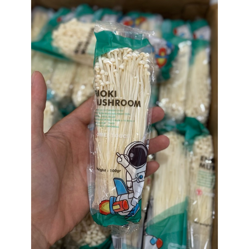 Jual Jamur Enoki / Enoki Mushrooms 100gr | Shopee Indonesia