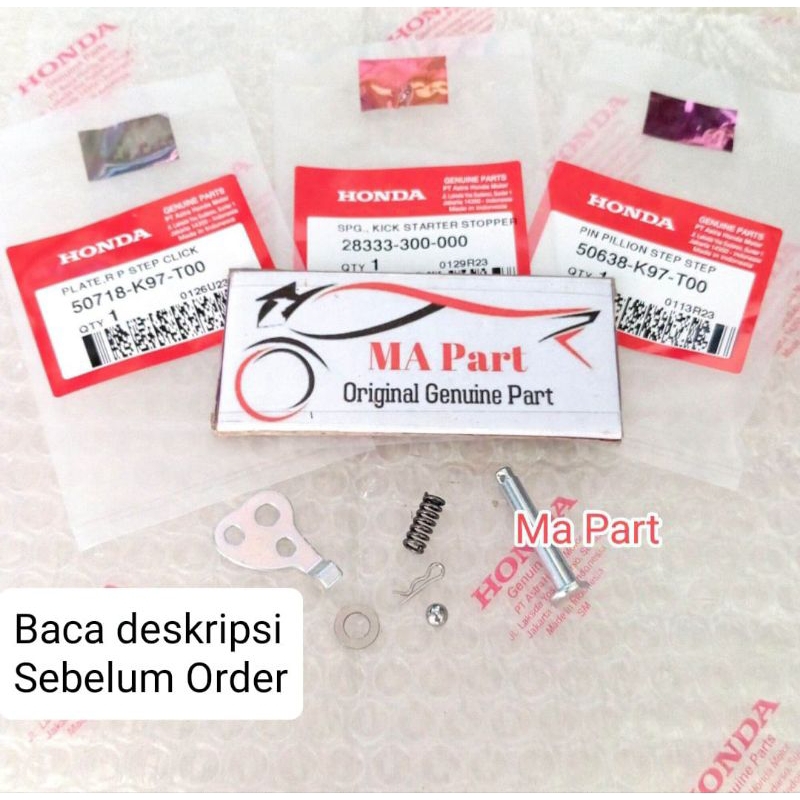 Jual PLATE PIN BAUT STEP PLAT FOOSTEP FOOTSTEP PCX 150 PCX150 ORIGINAL ...