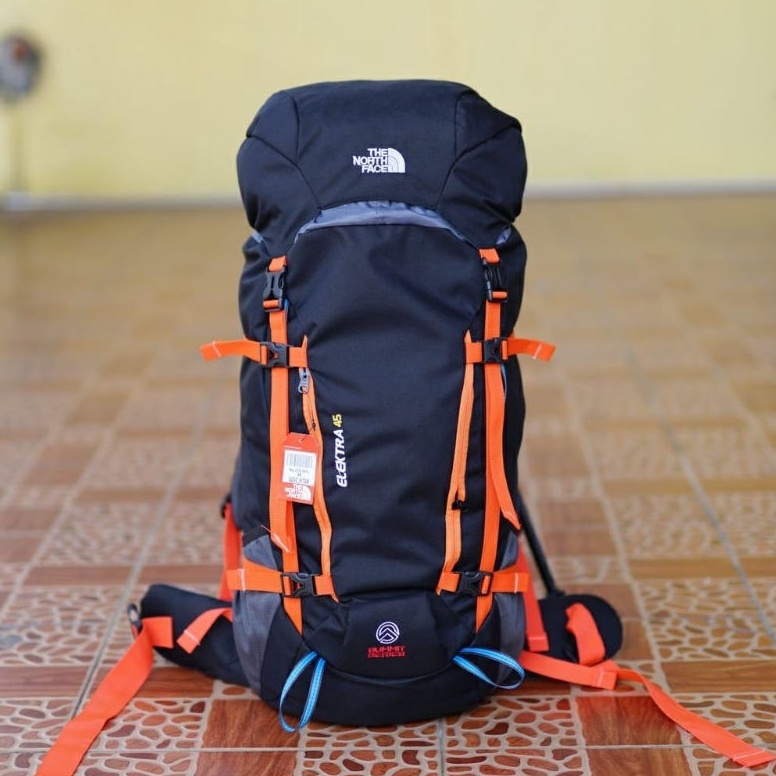 Jual KODE I37Y Tas Gunung TNf 45L Tas Ransel Gunung 45L Tas Carrier Tas outdoor Tas Hiking ...