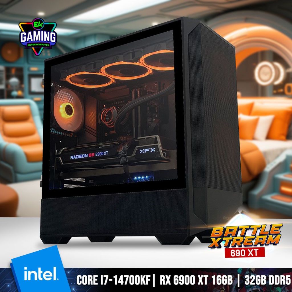 Jual PC Rakitan EK Gaming BattleXtream 690XT - Core i7 RX 6900 XT ...