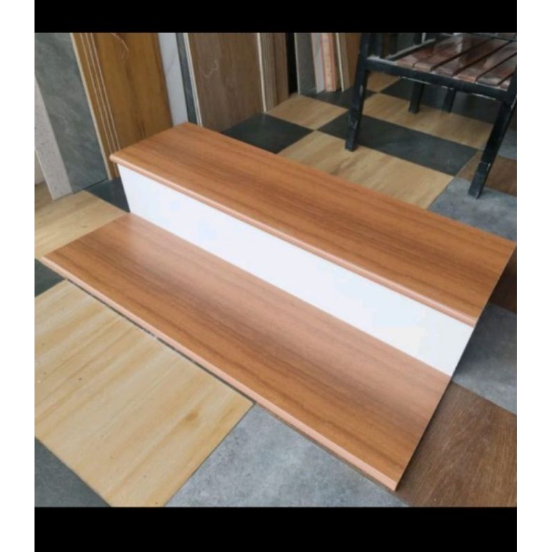 Jual GRANIT TANGGA MOTIF KAYU MAHOGANY DOUBLE BEVEL 30x110/30x115 ...