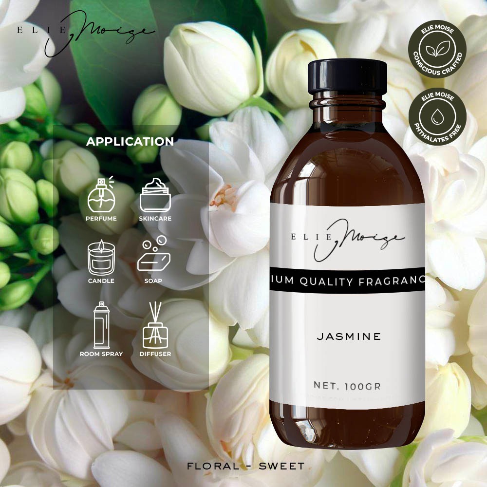 Jual Jasmine Jasmin Bunga Melati - Premium Fragrance Oil untuk Perfume ...