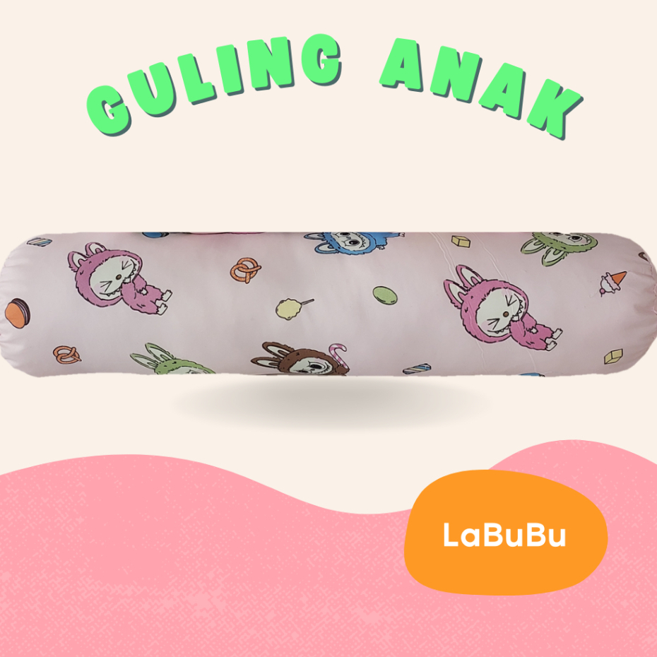 Jual Guling Anak Karakter Labubu 16 x 65 Cm | Shopee Indonesia