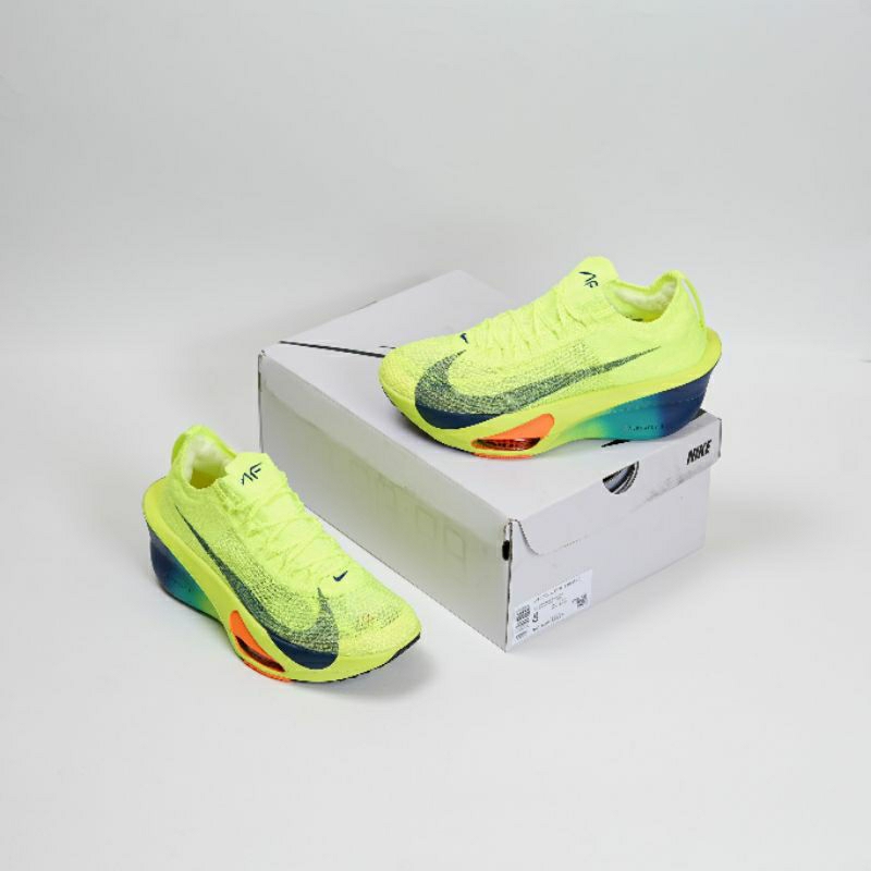 Jual Nike Air Zoom Alphafly Next%3(Volt Concord ) | Shopee Indonesia