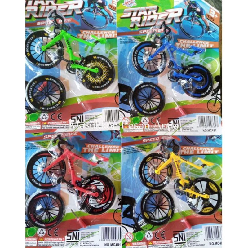 Jual MAINAN SEPEDA MINIATUR STAR RAIDER SPEED BIKE | Shopee Indonesia