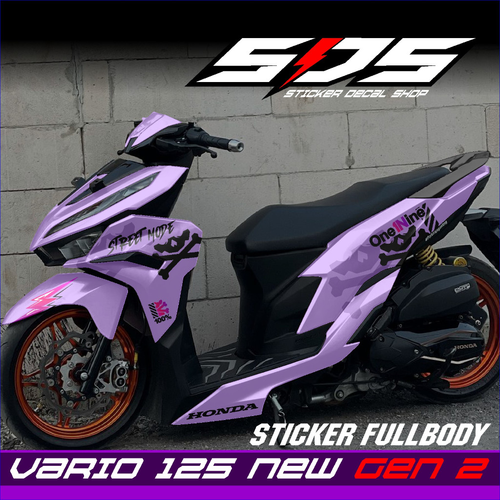 Jual Decal Sticker Honda Vario New 125 2023 2024 Full Body Stiker Vario New 125 Gen 2 Desain ...