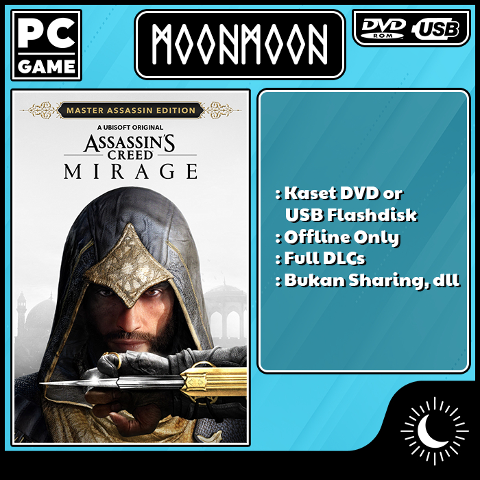 Jual Assassin’s Creed Mirage Master Assassin Edition (2023) Full DLCs Game PC Laptop | Shopee ...