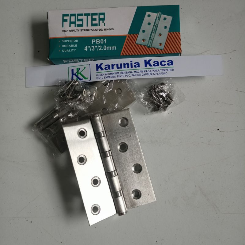 Jual ENGSEL KUPU - ENGSEL PINTU - ENGSEL FASTER 4" | Shopee Indonesia