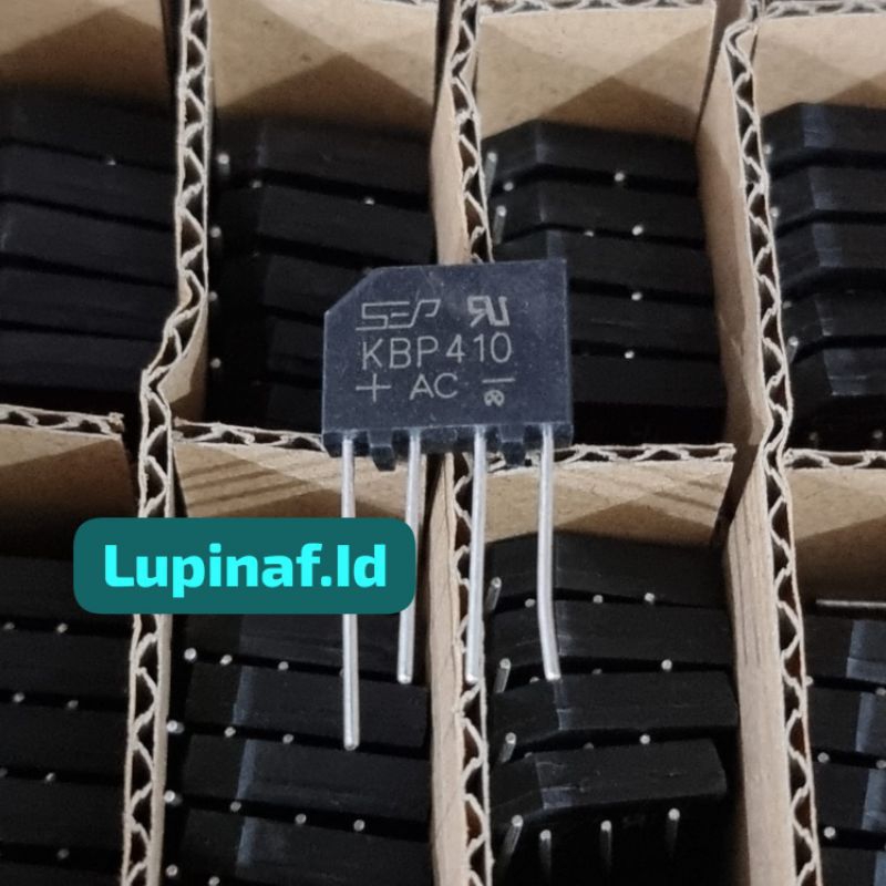 Jual DIODE BRIDGE 4A KB410 DIODA SISIR KB 410 1000V | Shopee Indonesia