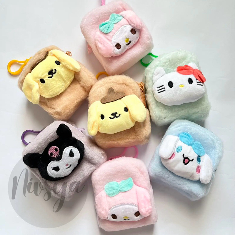 Jual Dompet Koin Bulu Boneka Sanrio | Shopee Indonesia
