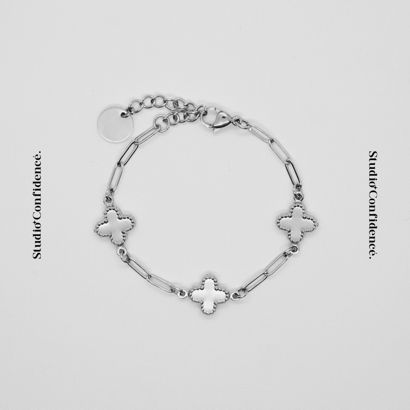 Jual Studio Confidence - Clover Bracelet / Gelang pria wanita unisex ...