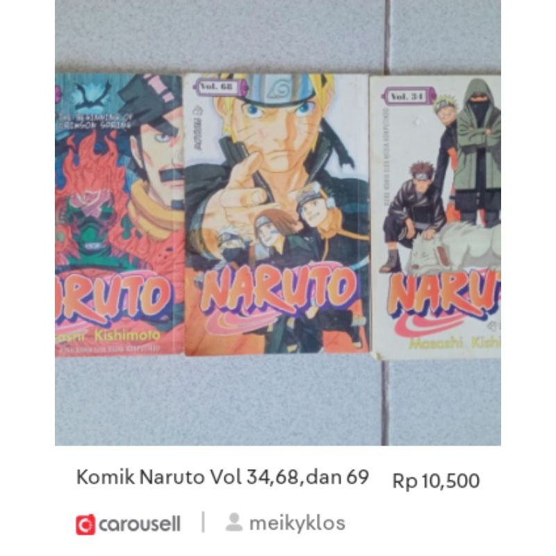 Jual komik naruto | Shopee Indonesia