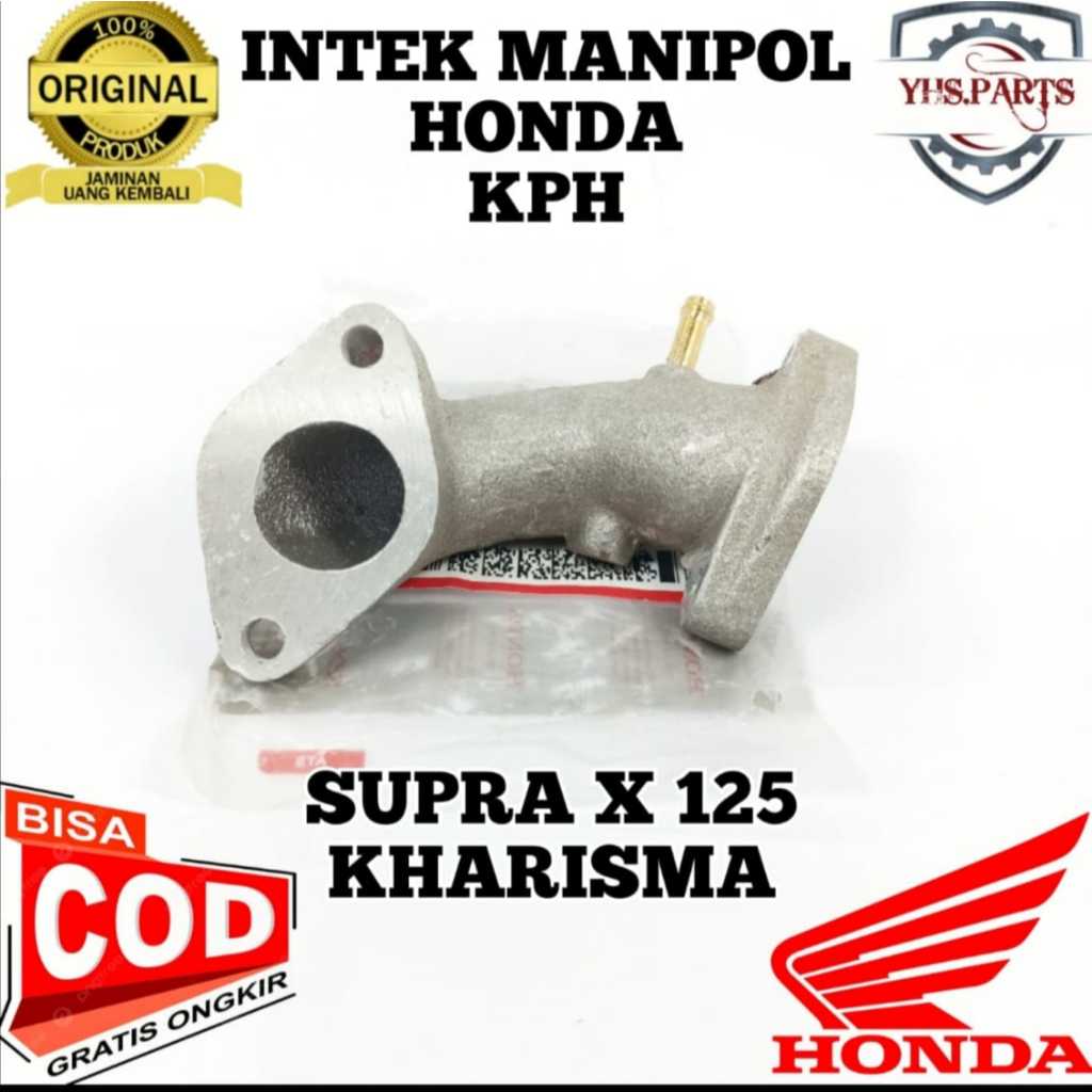 Jual ASLI ORIGINAL INTAK INTAKE MANIPUL HONDA AHM KPH DIJAMIN PRESISI KHARISMA SUPRA X 125 ...