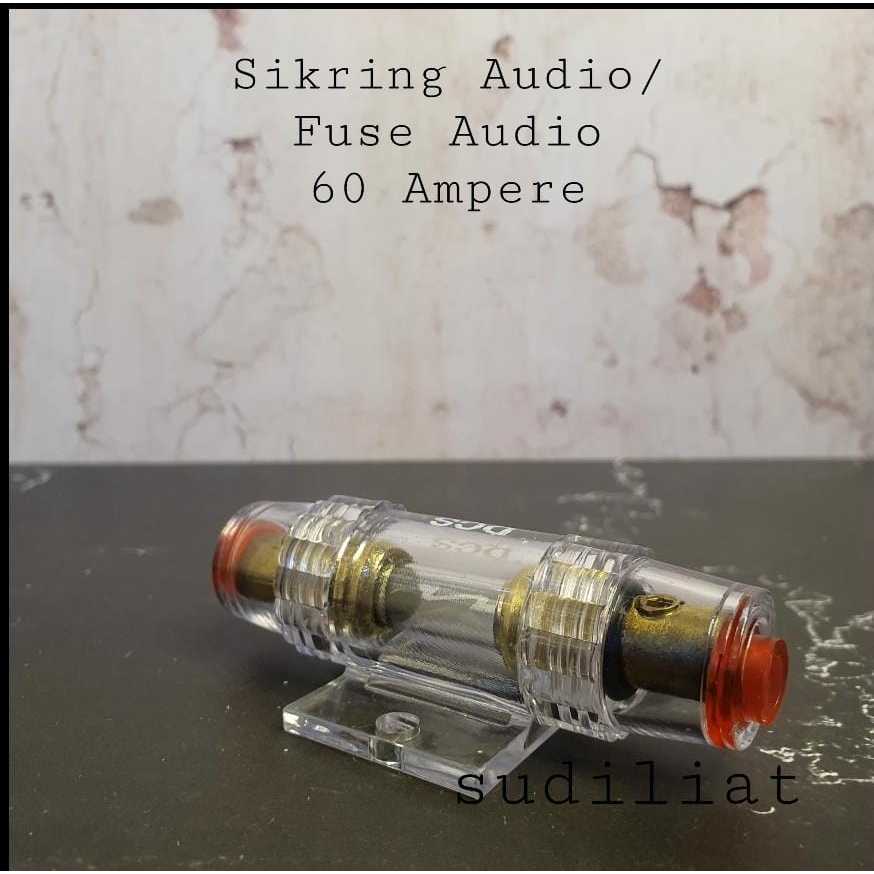 Jual Sekring Audio Mobil 60A Fuse Audio 60 Ampere Sekering | Shopee ...