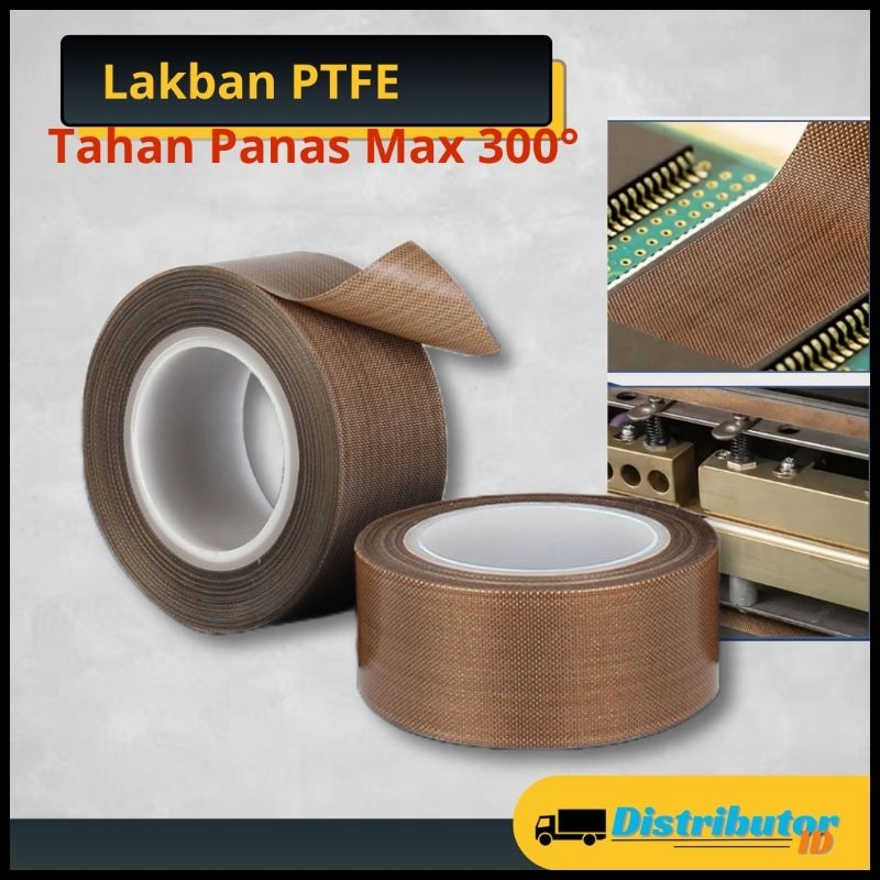 Jual Lakban Teflon Tahan Panas PTFE Heat High Temperature Insulation ...