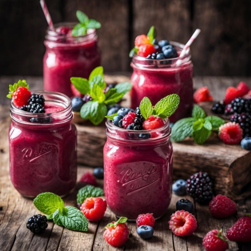 Jual 1 LITER MIXBERRY (STRAWBERRY-BLACKBERRY-RASPBERRY) JUS JUICE ...