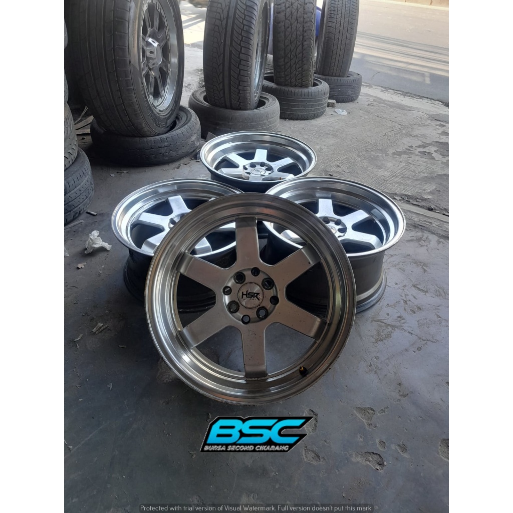 Jual Velg Racing Celong R17 HSR Tokyo Oshu Pcd 4x100 4x114 Ring 17 Buat Raize Rocky Yaris Jazz ...