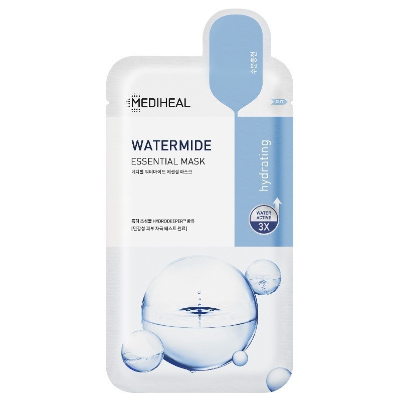Jual MEDIHEAL Watermide Essential Mask, Variant - WEM 1 sheet (24 ml ...
