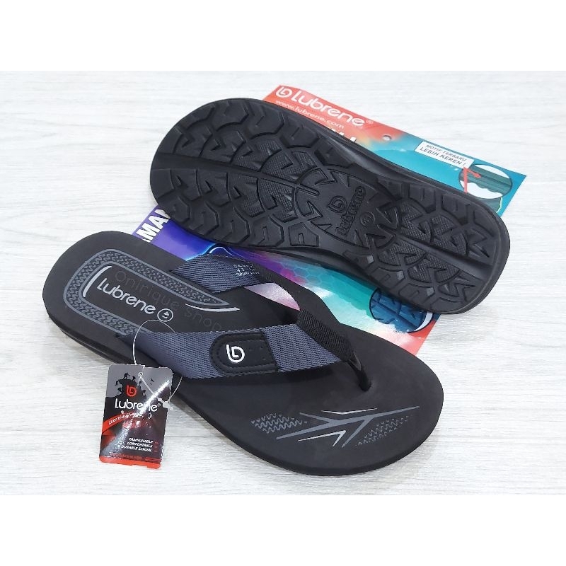 Jual Sandal jepit Pria LUBRENE original | Shopee Indonesia