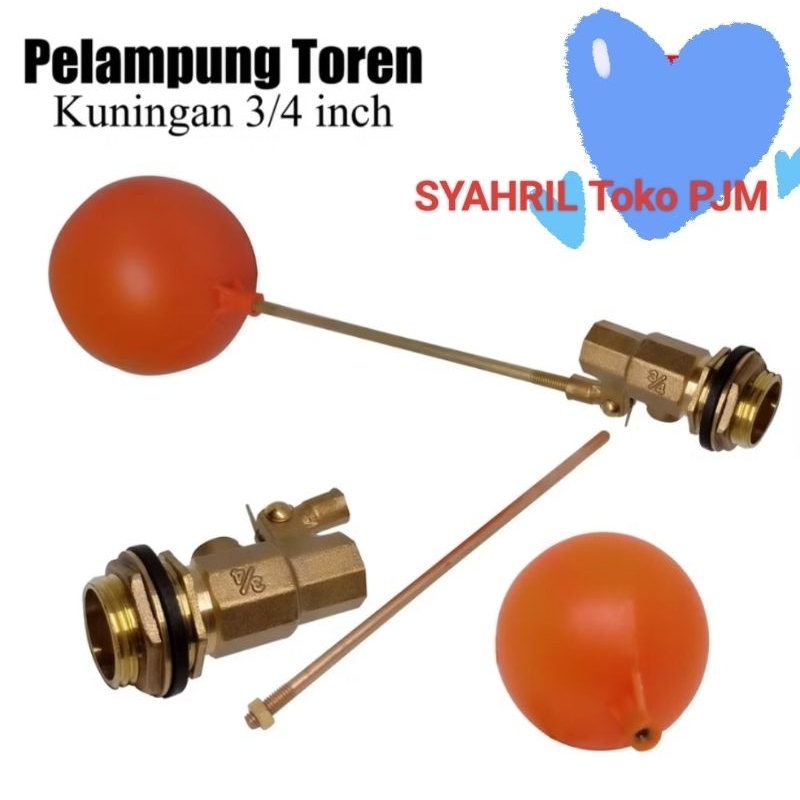 Jual Pelampung Bola Tangki Air 3/4 inci Kuningan/pelampung | Shopee ...