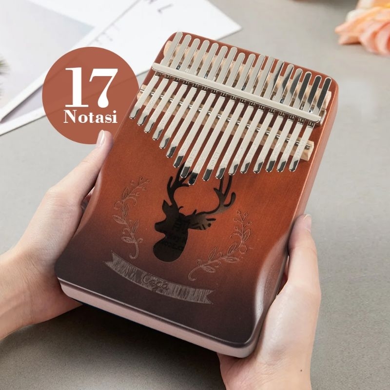 Jual Cega Kalimba 17 Note Kalimba Tumb Piano Musical Rusa Disain ...