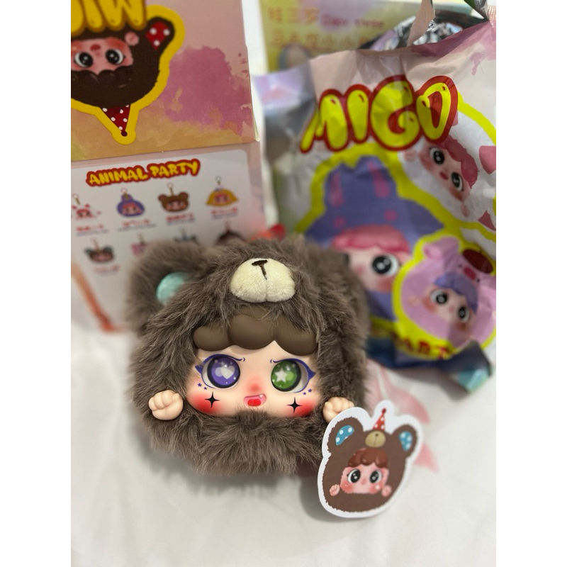 Jual MIGO ANIMAL PARTY selected BEAR MATA FLIP FLOP ORIGINAL | Shopee ...