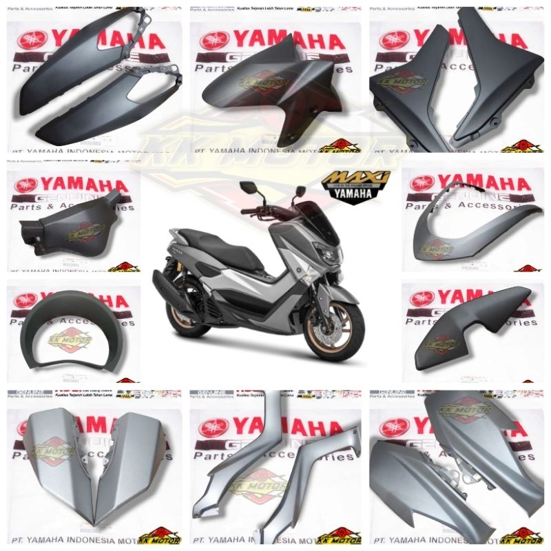 Jual Varian Body-Body Halus Abu-Abu NMAX OLD 150 Original Yamaha ...