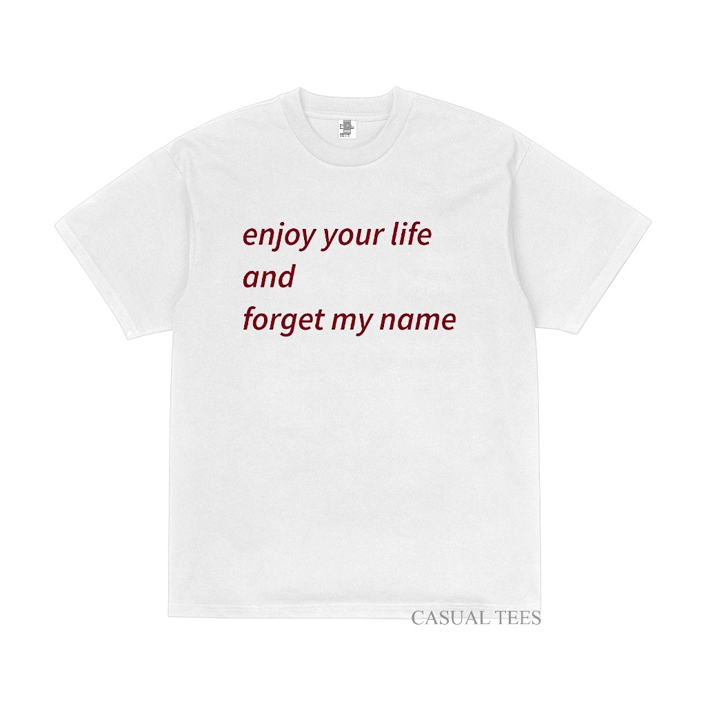 Jual Tshirt Forget My Name Cotton 24s Unisex | Shopee Indonesia