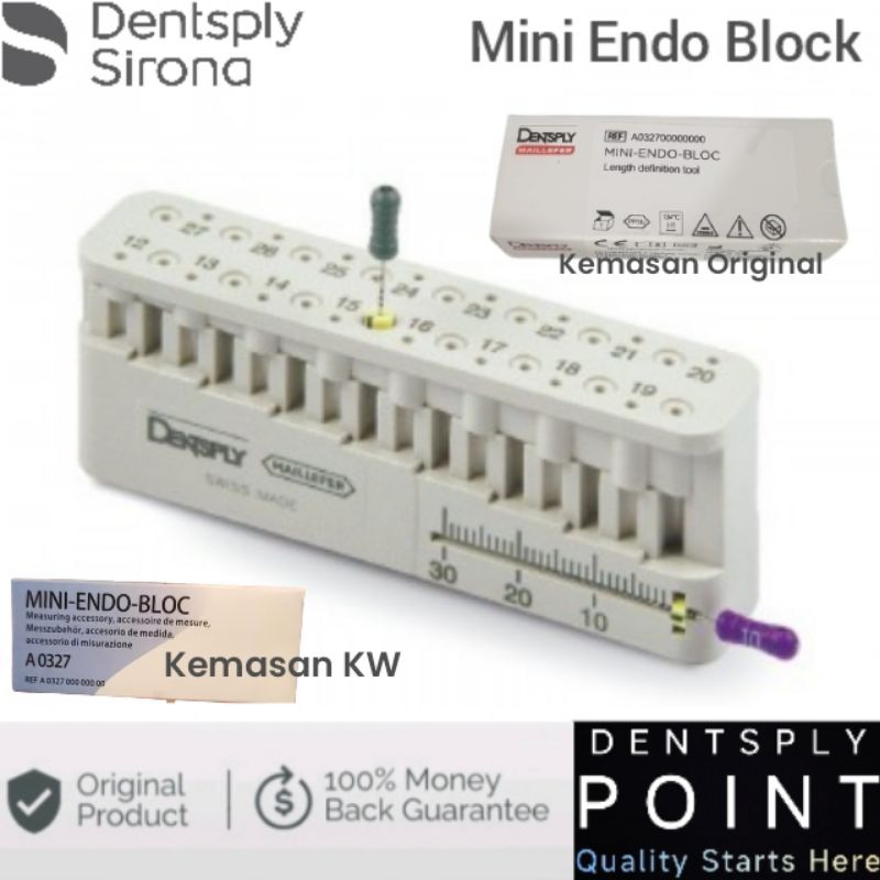 Jual ORIGINAL Dentsply Mini Endo Block - Endo Block Dentsply | Shopee ...