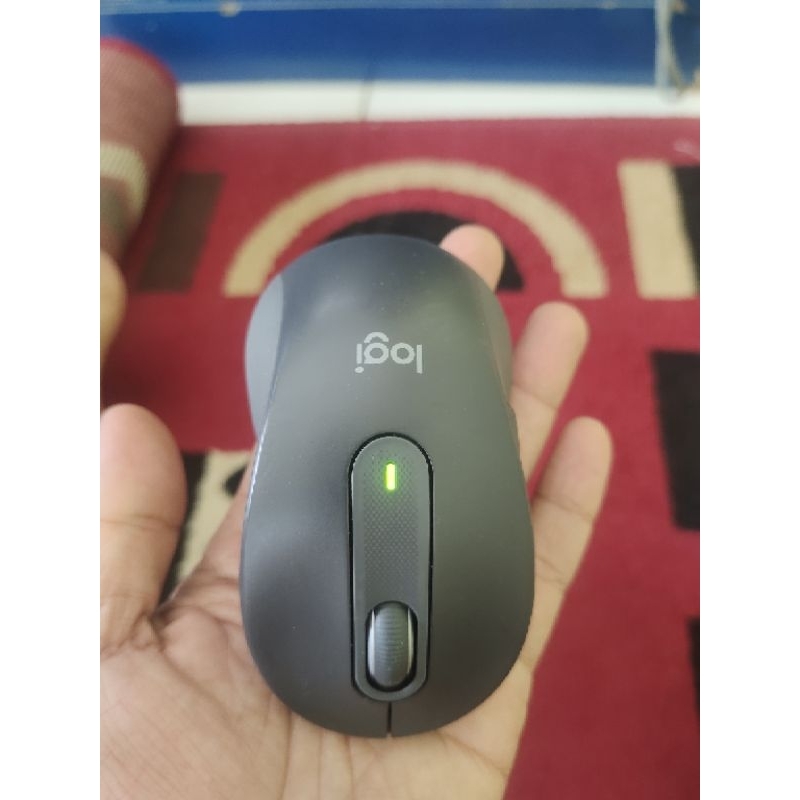 Jual Logitech signature M650 L wireless mouse Graphite schoun | Shopee ...