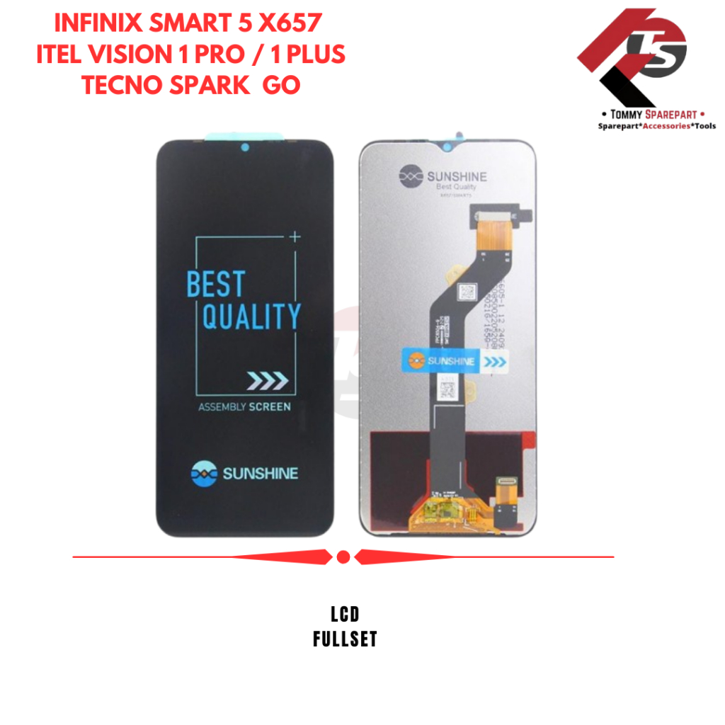 Jual Lcd Touchscreen Infinix Smart 5 / X657 / Itel Vision 1 Pro / 1 Plus / Tecno Spark 6 Go ...