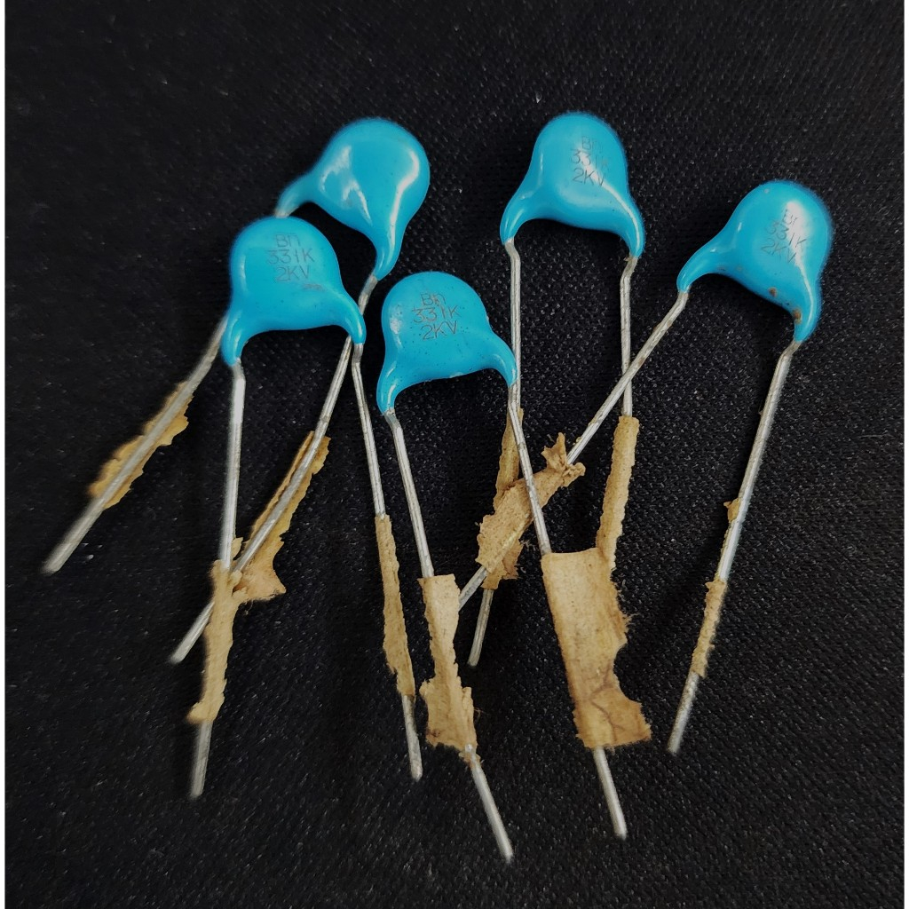Jual Capacitor Mylar atau Kapasitor Milar 331K 2KV 2000V - Harga per 5 ...