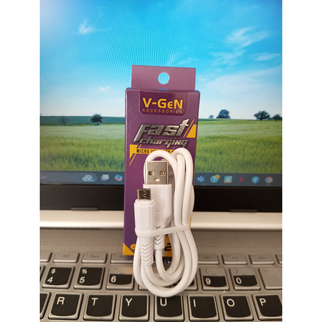 Jual Kabel Data Micro V-GEN VCB 54 Fast Charging 2A Micro USB Panjang 1 ...
