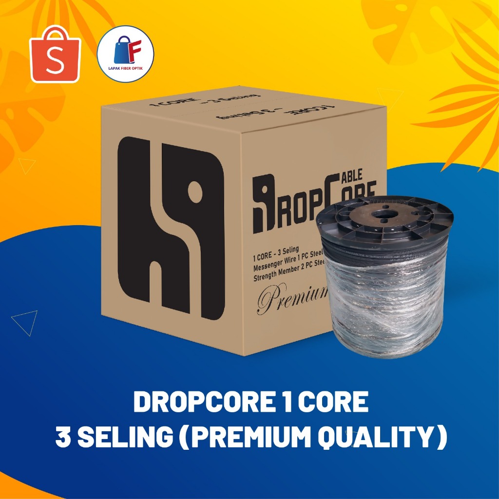 Jual Dropcore 1 Core Premium Garuda Fiber | Shopee Indonesia