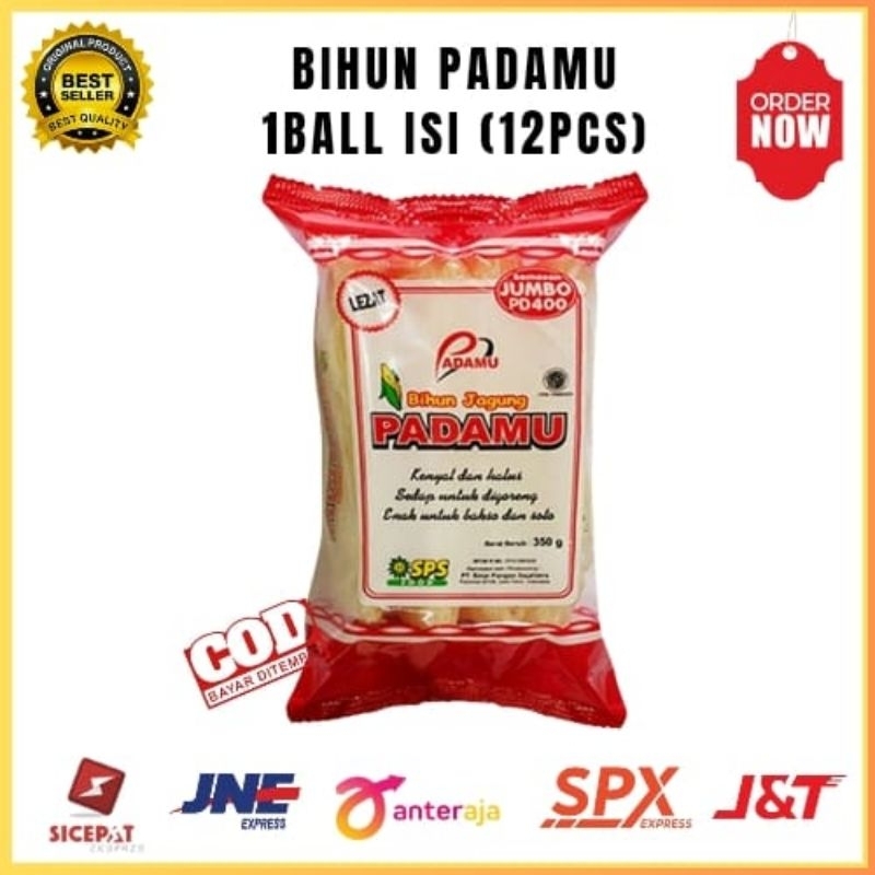Jual Bihun Jagung Merk Padamu 1 Ball (12pcs) | Shopee Indonesia